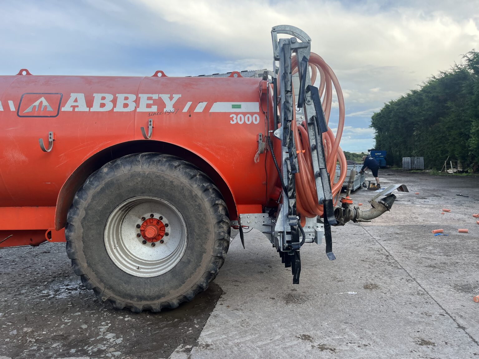 Slurryquip 10.2MTDB fitted to an Abbey Tanker - CHM - Callum Hughes ...