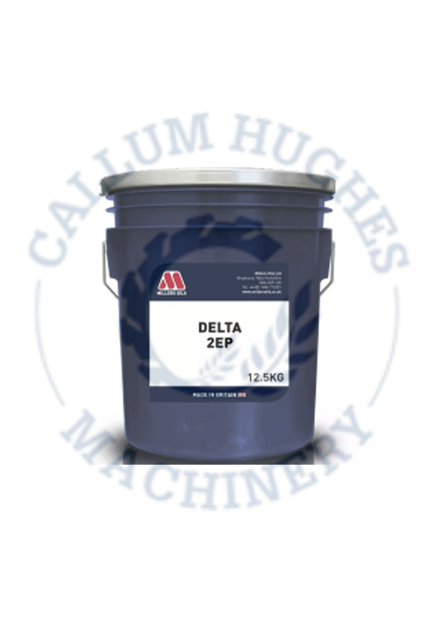 Millers Oil Delta 2EP Brown Grease 12.5Kg - CHM - Callum Hughes Machinery