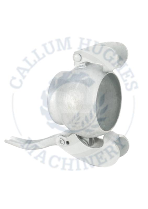 Bauer 4" End Cap Male - CHM - Callum Hughes Machinery