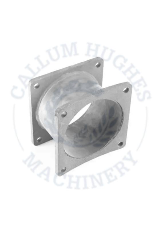 4" Extension with 4 Bolt Flange each end 400X150X150mm - CHM - Callum ...