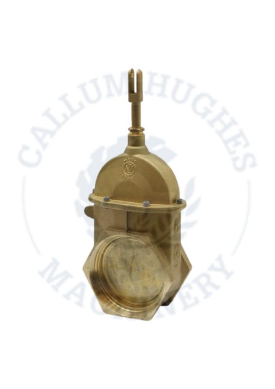MZ Gate Valve 4" Female-Female Thread - CHM - Callum Hughes Machinery