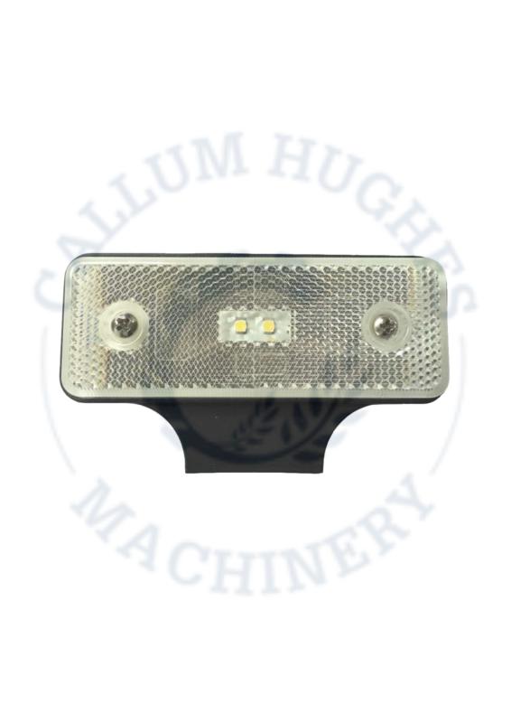 LED Side Marker Light White - CHM - Callum Hughes Machinery