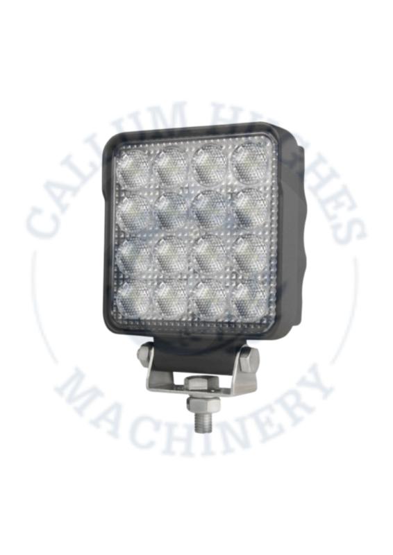 Square LED Work Light 108x48mm - CHM - Callum Hughes Machinery