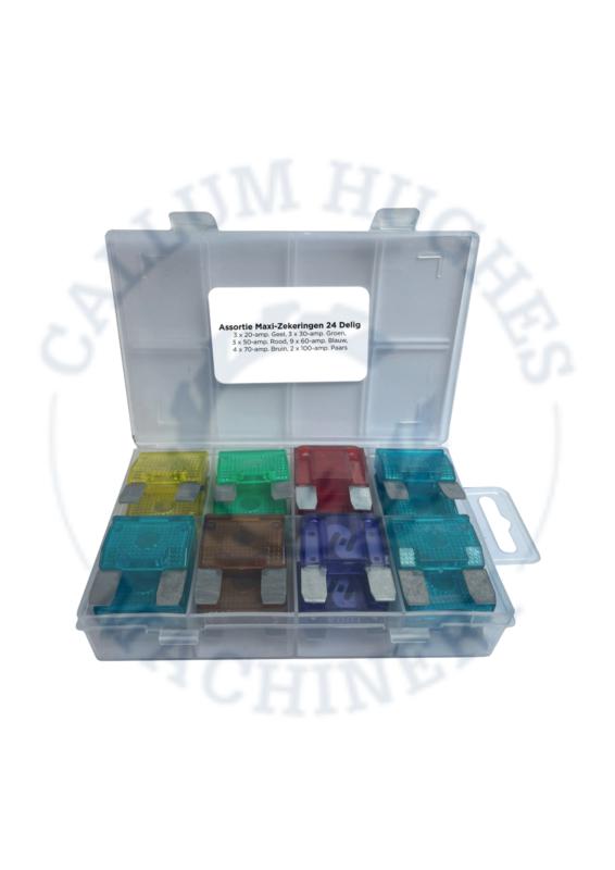 Workshop Kit Maxi Blade Fuses (24pcs) - CHM - Callum Hughes Machinery